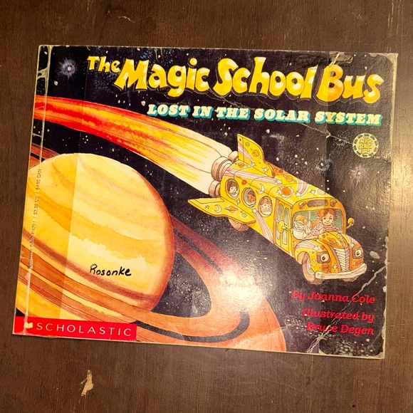 Scholastic | Toys | Kids Books 4 The Magic School Bus Lost In The Solar ...